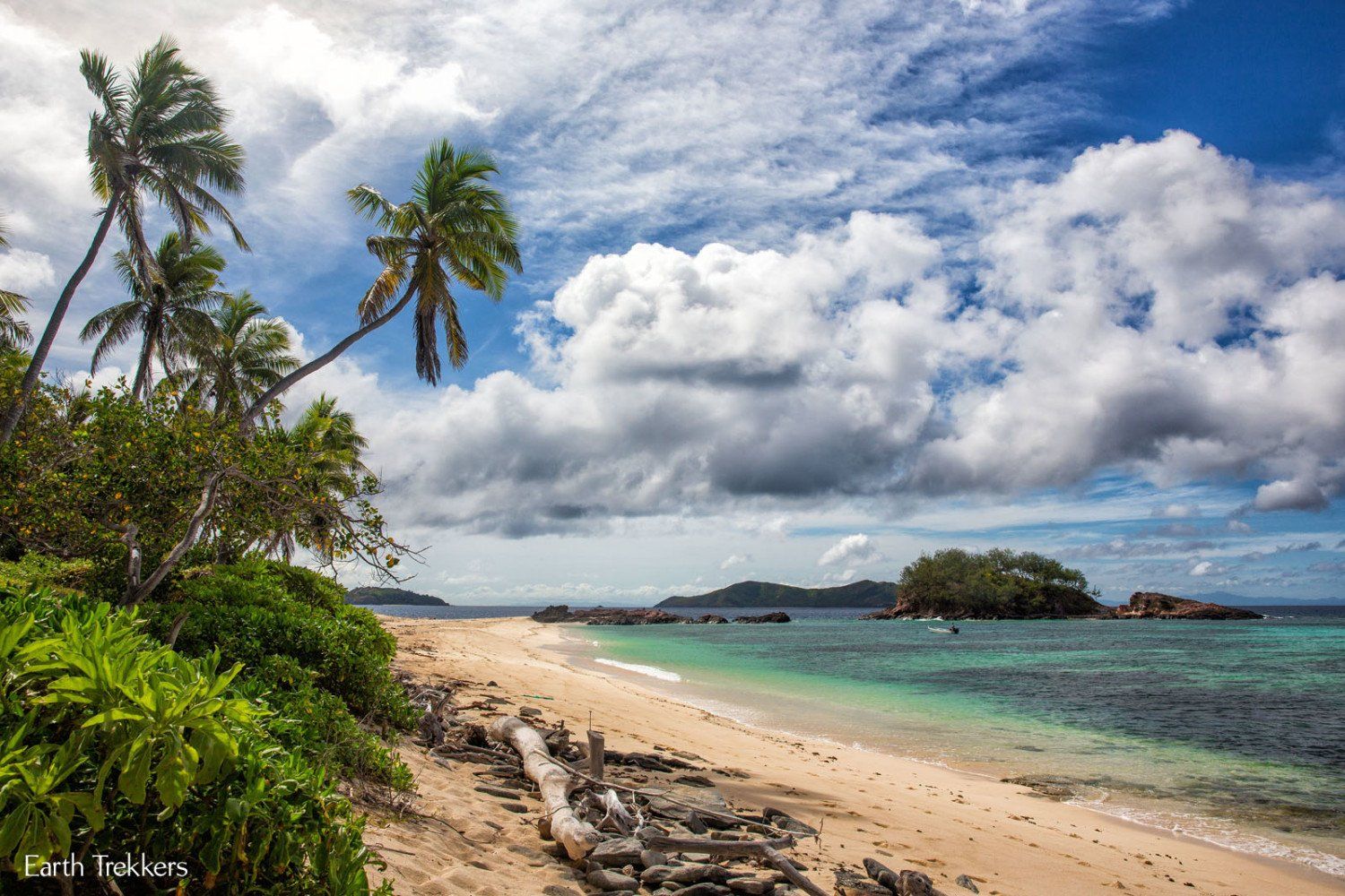 Beautiful Modriki Island, Filming Site for the Movie Cast Away