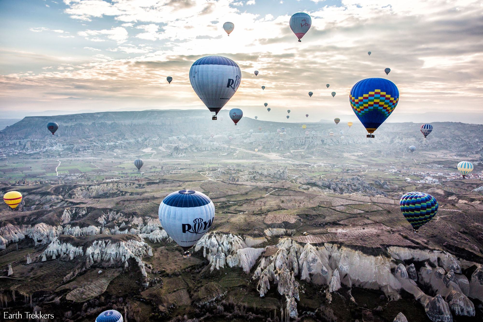 A Hot Air Balloon Flight Over Cappadocia | Earth Trekkers