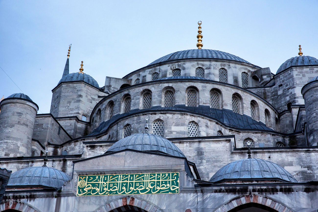 Blue Mosque Roof | Earth Trekkers