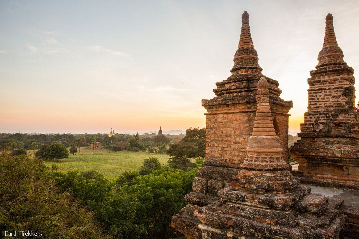 Cycling Around the Temples of Bagan | Earth Trekkers