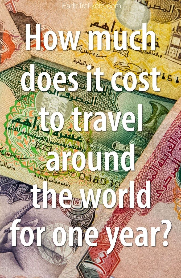 How Much Does It Cost to Travel Around the World? – Earth Trekkers