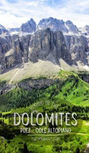 Hiking the Puez-Odle Altopiano in the Dolomites | Earth Trekkers