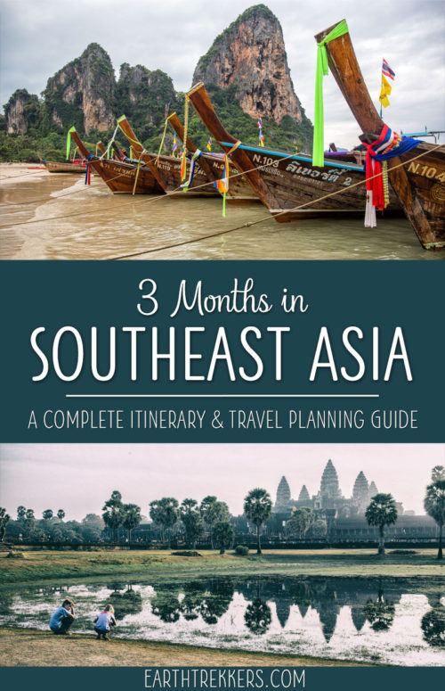 3 Month Southeast Asia Itinerary & Travel Planning Guide | Earth Trekkers