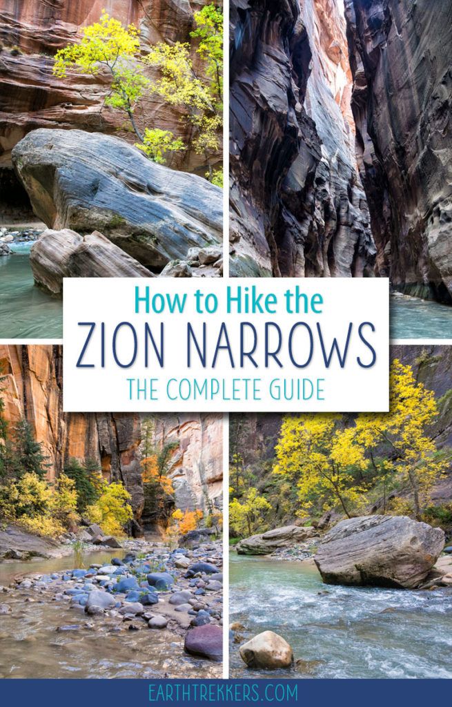 The Ultimate Guide to Hiking the Zion Narrows – Earth Trekkers
