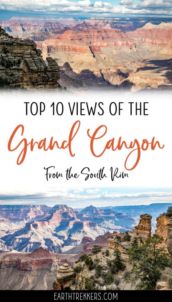16 Amazing South Rim Viewpoints in the Grand Canyon | Earth Trekkers