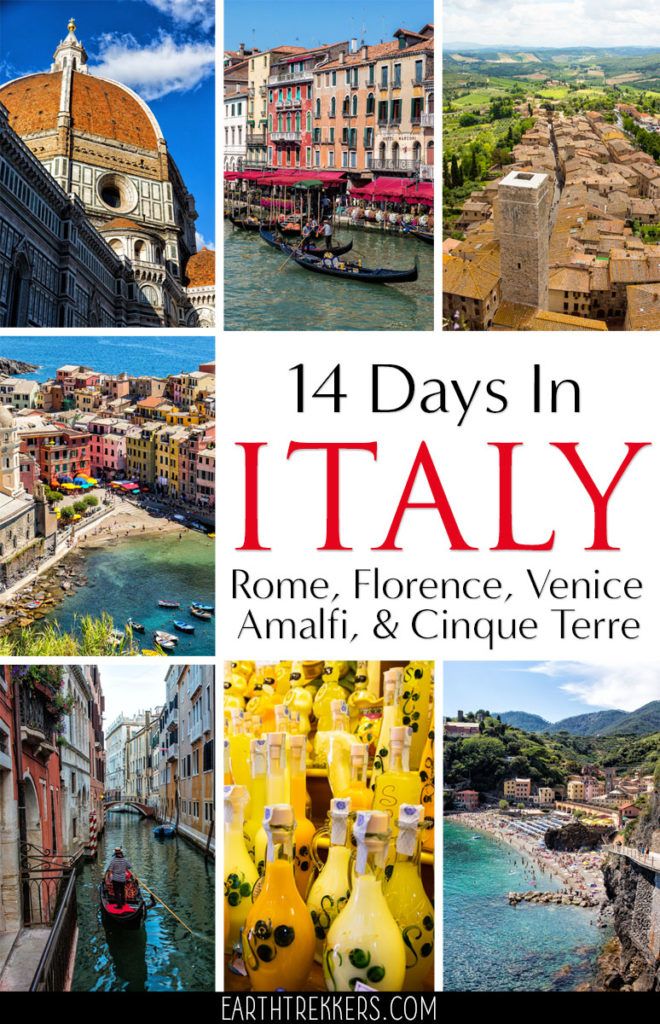 14 Day Italy Itinerary: How to Spend Two Weeks in Italy | Earth Trekkers