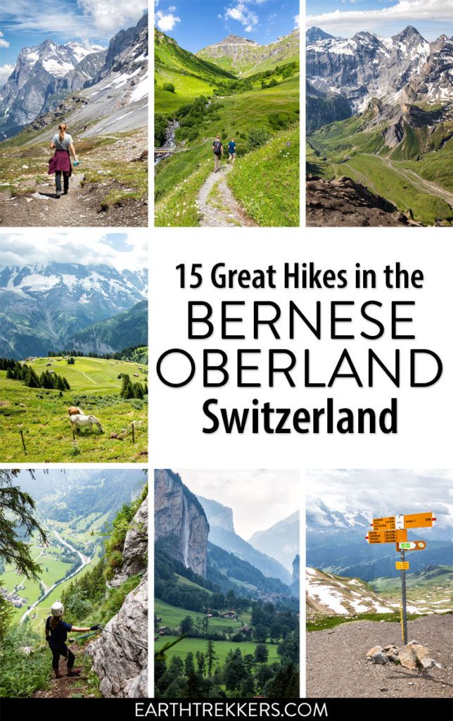 15 Great Hikes to do in the Bernese Oberland, Switzerland | Earth Trekkers