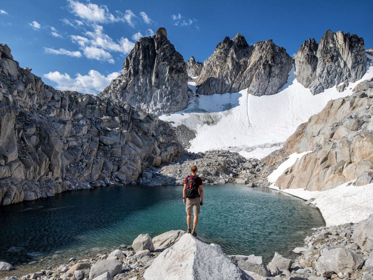 Snow Lake Trail And Boots