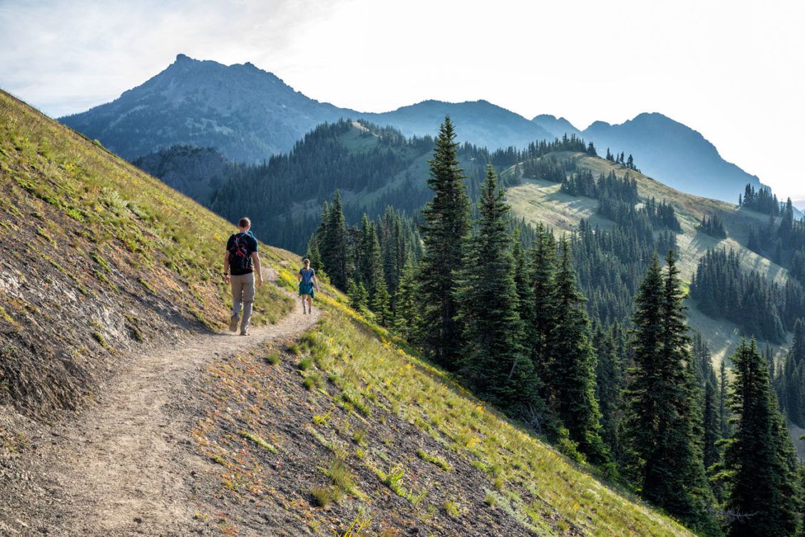 Hiking the Klahhane Ridge Trail to Mount Angeles, Olympic NP – Earth ...