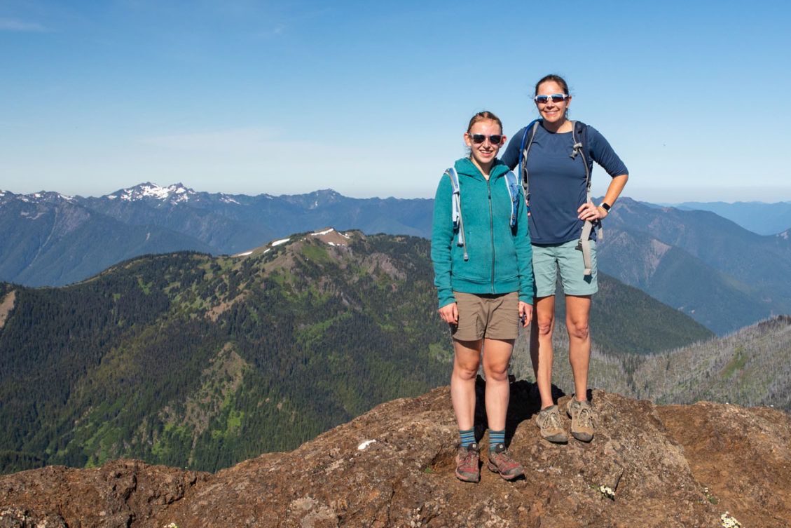 Hiking the Klahhane Ridge Trail to Mount Angeles, Olympic NP | Earth ...