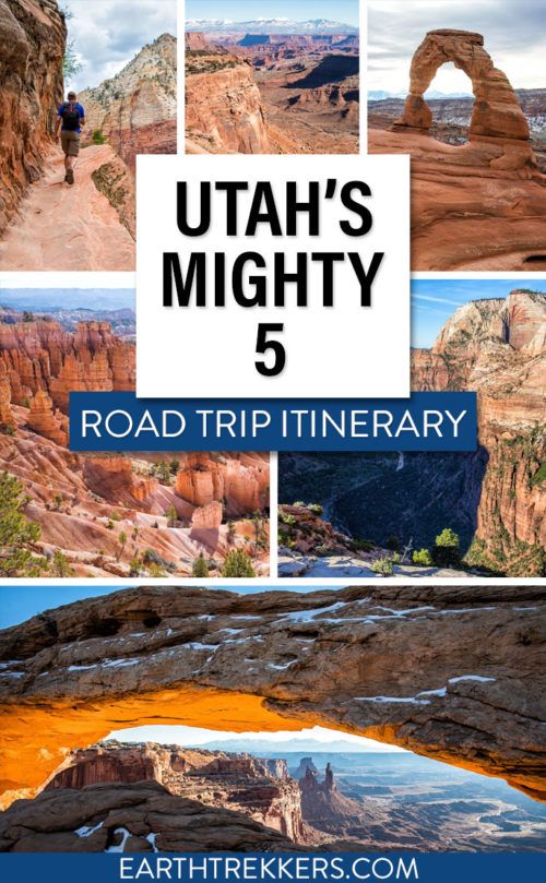 Utah’s Mighty 5: Travel Guide and Road Trip Itinerary | Earth Trekkers