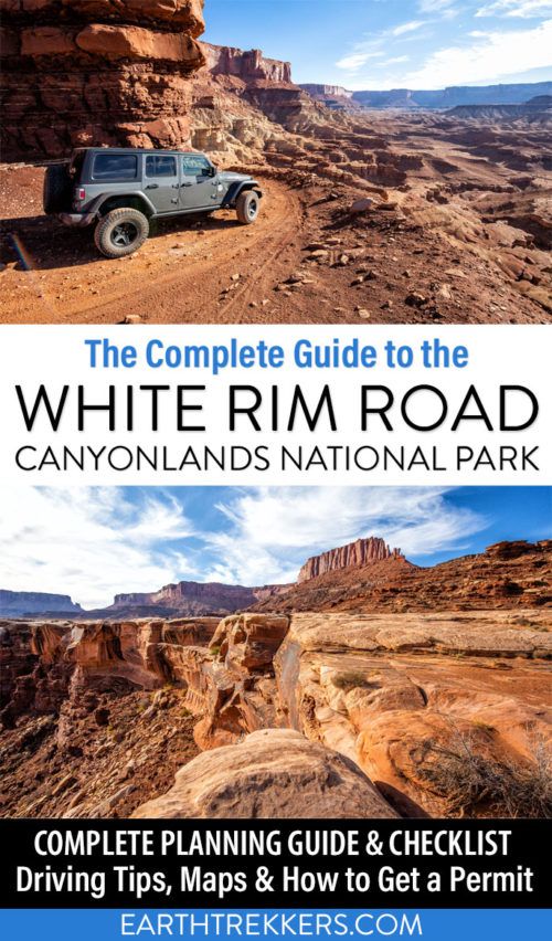 White Rim Road: Detailed Planning Guide and Checklist – Earth Trekkers
