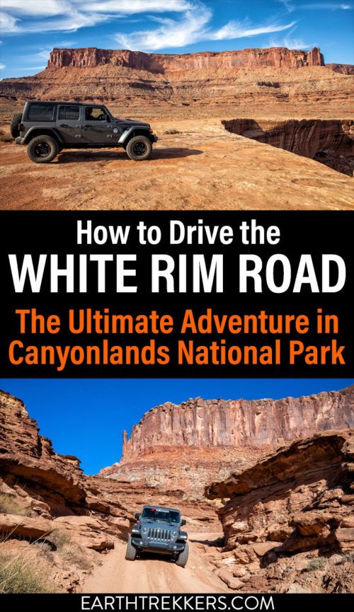 How to Drive the White Rim Road: Map, Photos & Driving Tips | Earth ...