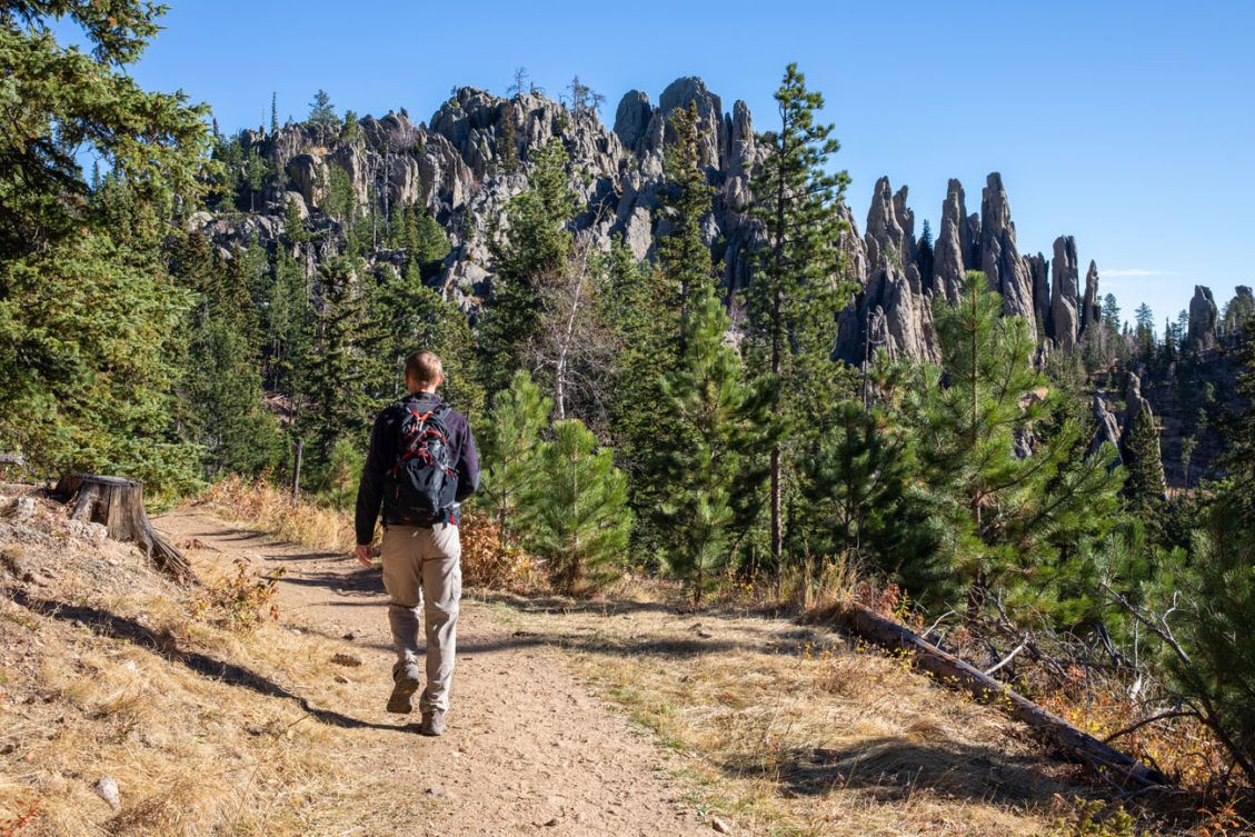 Best Hike in Custer State Park: Little Devils Tower, Cathedral Spires ...