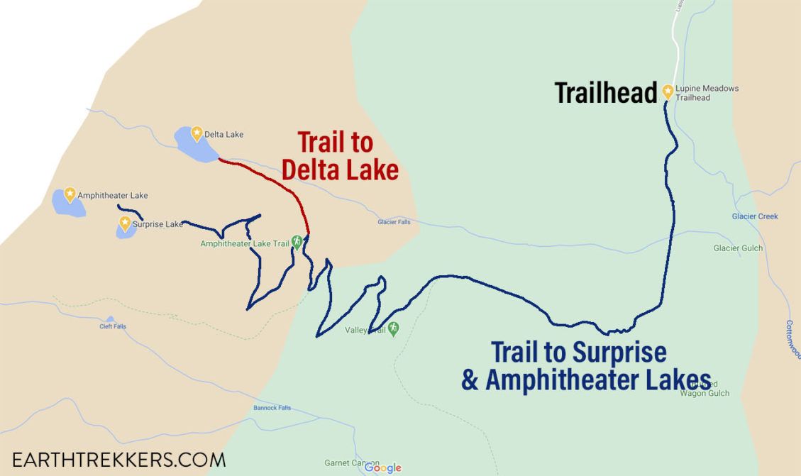 Ultimate Guide to the Delta Lake Hike | Map, Stats & Photos – Earth ...