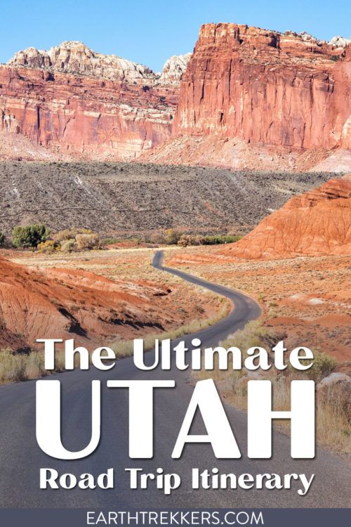 The Ultimate Utah National Parks Road Trip Itinerary | Earth Trekkers