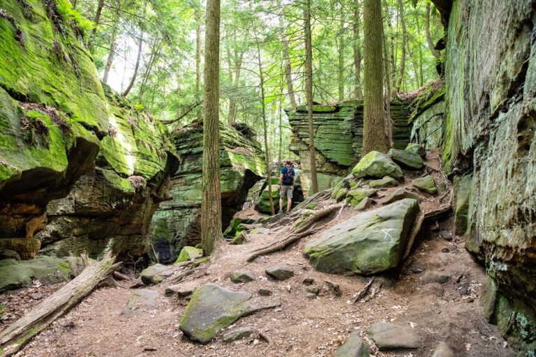 The Ledges Trail, A Must-Do Hike in Cuyahoga Valley National Park ...