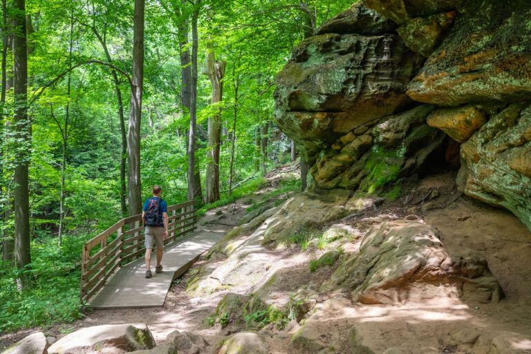 The Ledges Trail, A Must-Do Hike in Cuyahoga Valley National Park ...