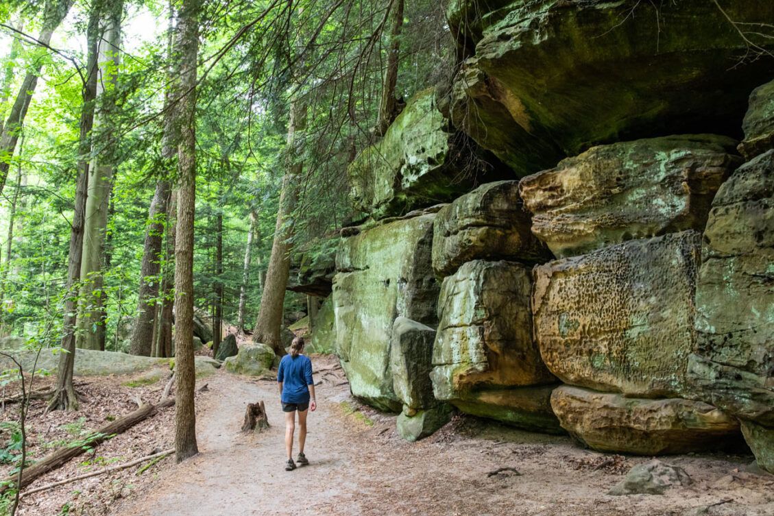 The Ledges Trail, A Must-Do Hike in Cuyahoga Valley National Park ...