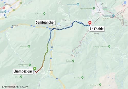 Walker's Haute Route Stage 4: Champex-Lac to Le Châble – Earth Trekkers