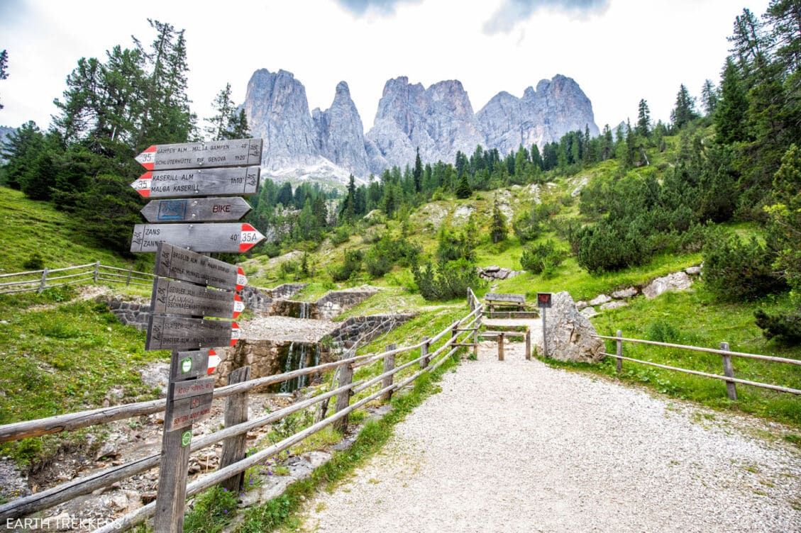 How to Hike the Adolf Munkel Weg to Geisler Alm – Earth Trekkers