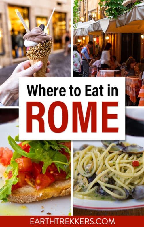 Where to Eat in Rome: Restaurants, Cheap Eats & Food Tours – Earth Trekkers