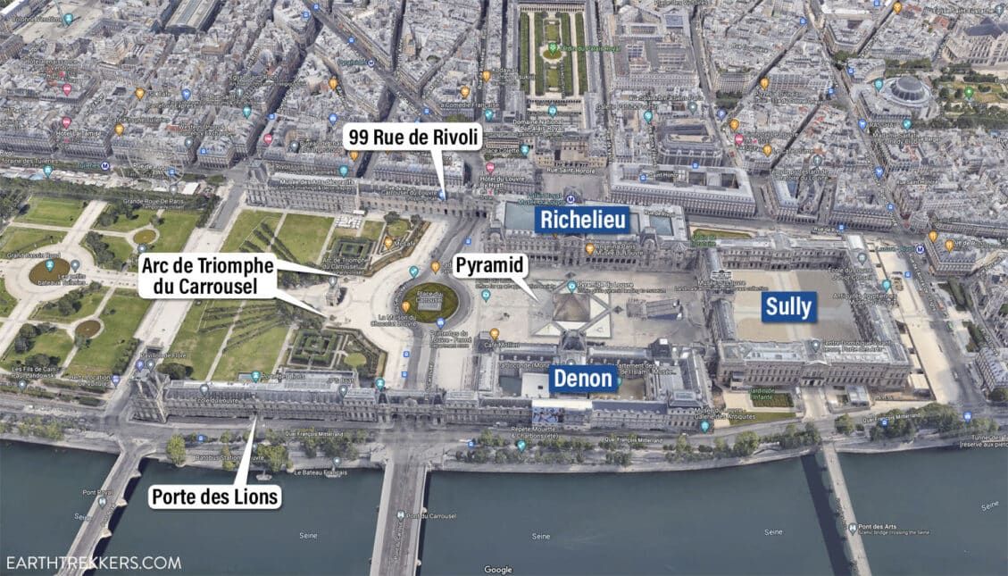 Visiting the Louvre in 2024: Must-See Sights, Best Walking Route & More ...