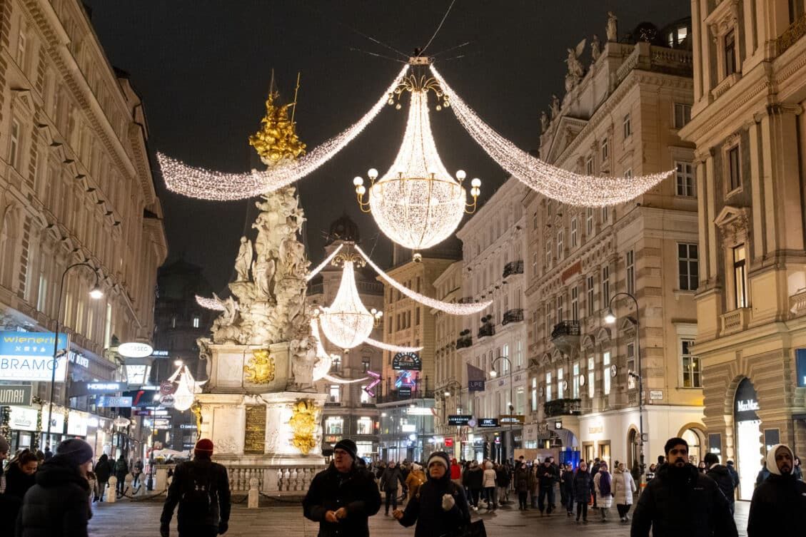 Christmas in Vienna: Christmas Lights Walking Tour & Festive Things to ...
